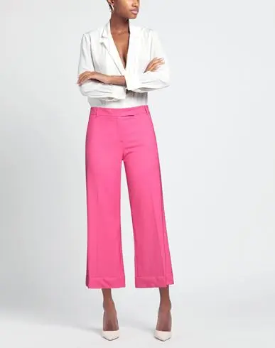 QL2  QUELLEDUE Flared Virgin Wool Blend Trousers