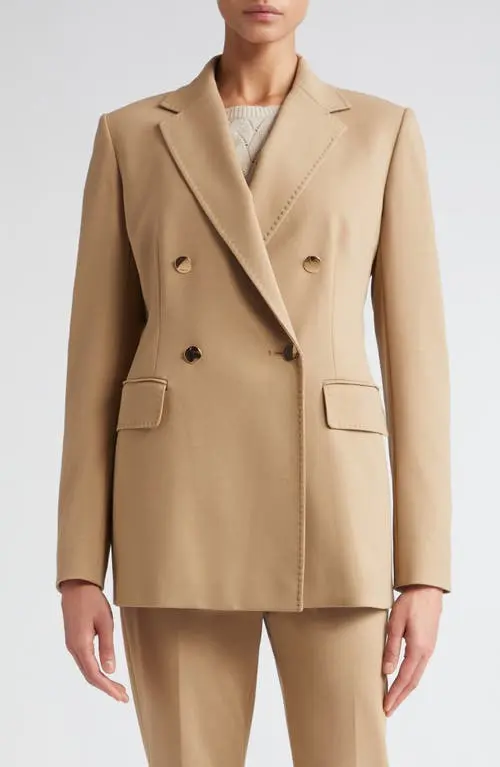 Max Mara Tatiana Double-breasted Jersey Blazer