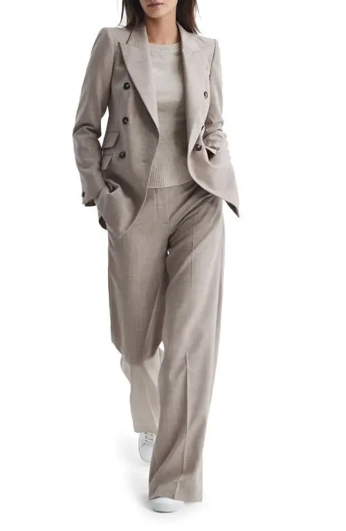 REISS Hazel Stretch Wool Blazer