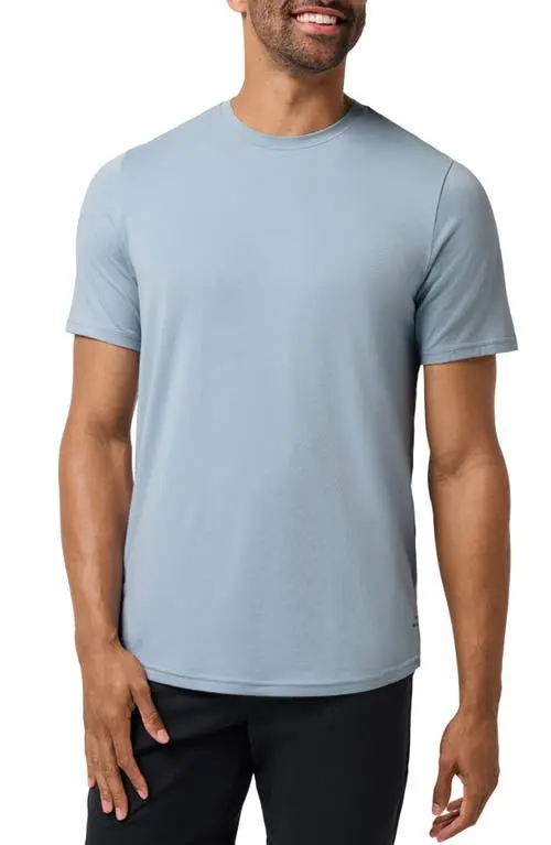 Travis Mathew Cloud Crewneck T-shirt - Ash Blue
