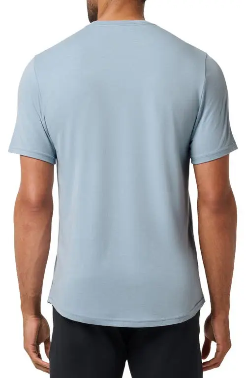 Travis Mathew Cloud Crewneck T-shirt - Ash Blue