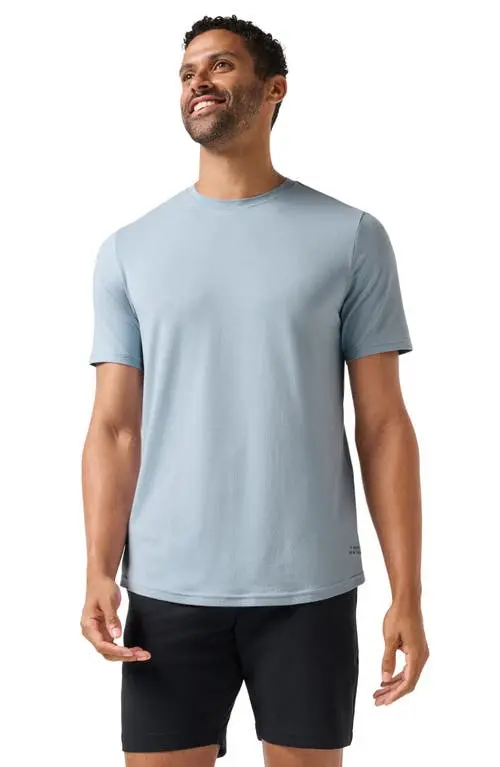 Travis Mathew Cloud Crewneck T-shirt - Ash Blue
