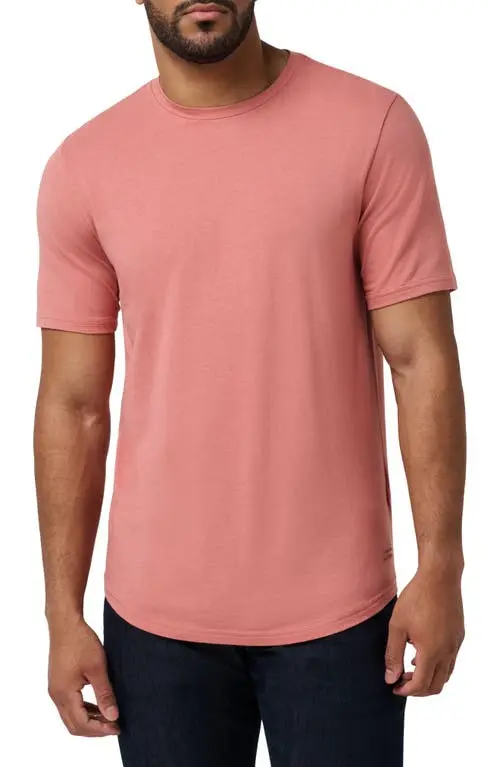 Travis Mathew Cloud Crewneck T-shirt - Brick Dust