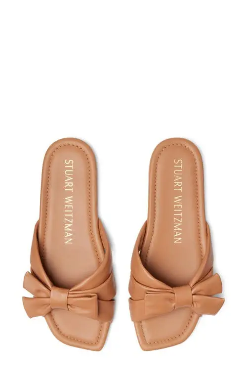 STUART WEITZMAN Sofia Bow Slide Sandal