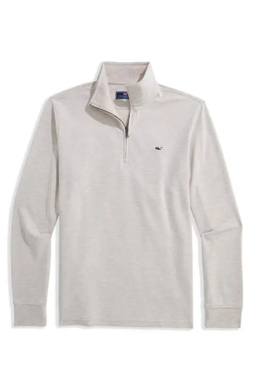 Vineyard Vines Saltwater Stripe Quarter Zip Pullover - Tidal
