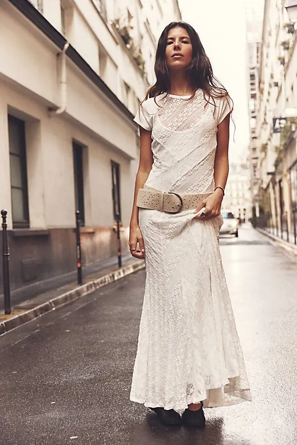kinsey knit dress Ivory Knit Tube Top