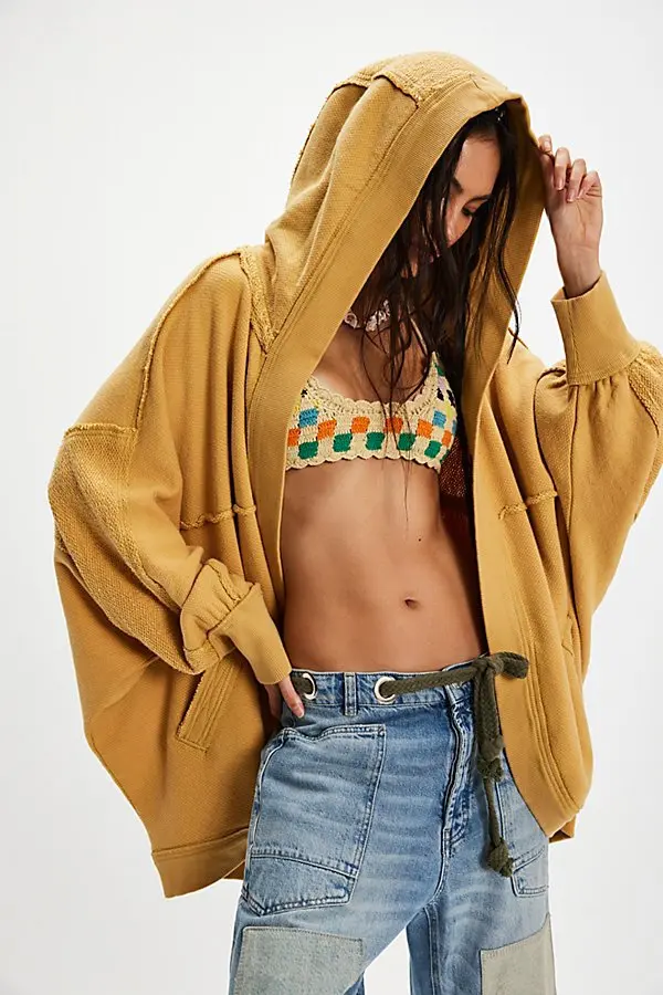Free People We The Free Forever Yours Cardigan - Fall Leaf