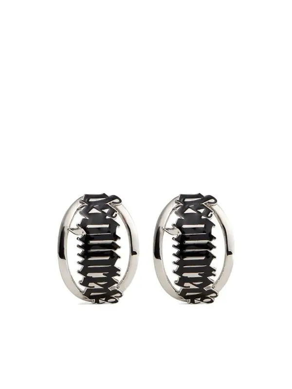 Dsquared2 Logo-plaque Clip-on Earrings