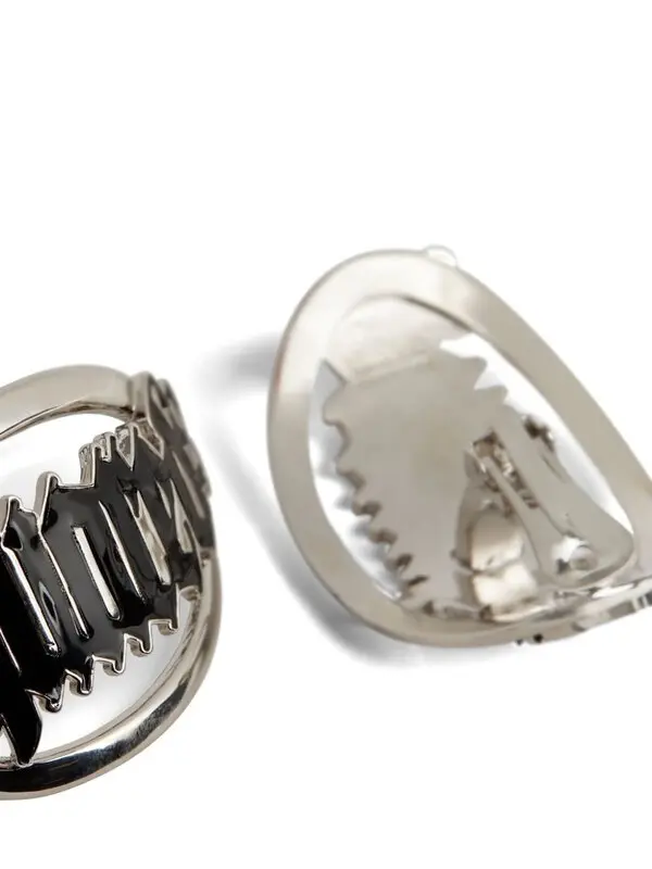 Dsquared2 Logo-plaque Clip-on Earrings