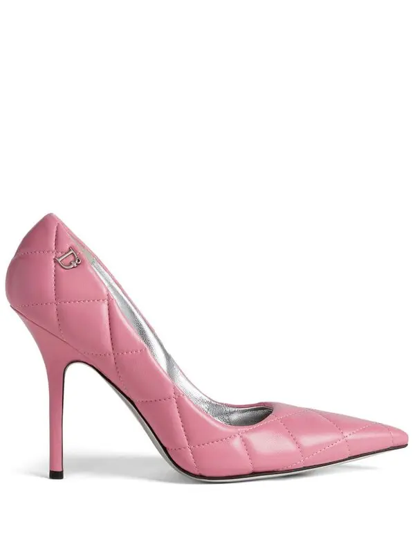 Dsquared2 100mm Quilted Leather Pumps