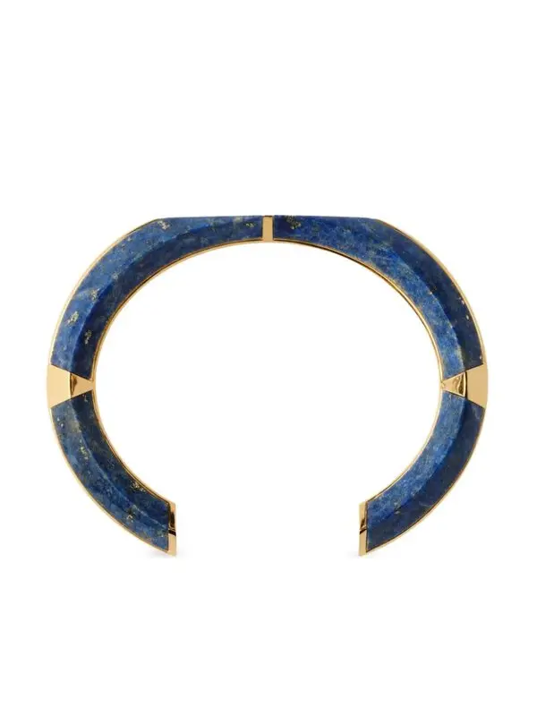 Burberry Lapis Hollow Cuff Bracelet - Blue