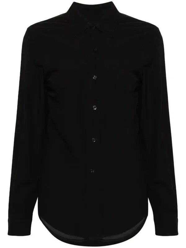 R13 Organza-panel Cotton Shirt