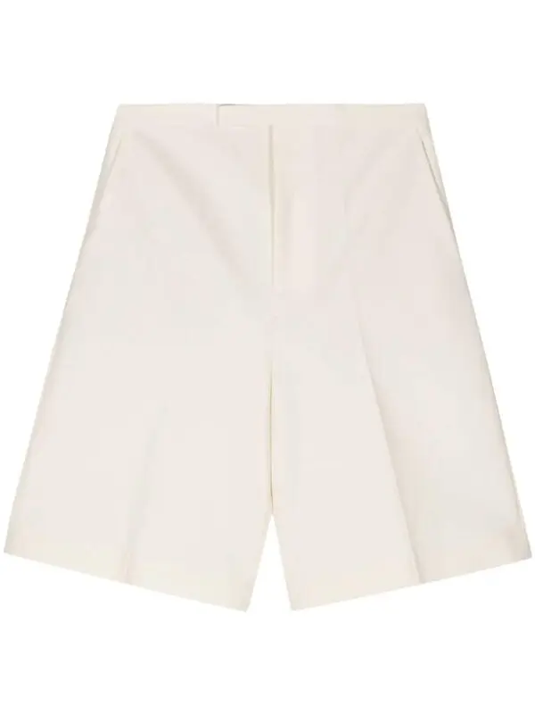 RÓHE Interlocking-twill Tailored Shorts