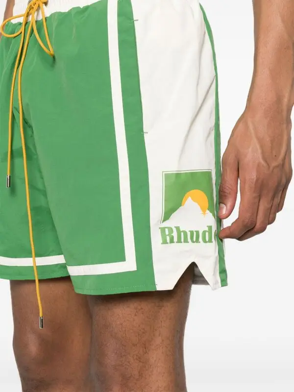 Rhude Colourblock Track Shorts