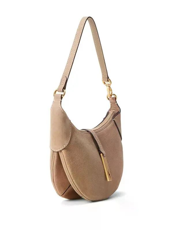 Polo Ralph Lauren Mini Polo Id Suede Shoulder Bag