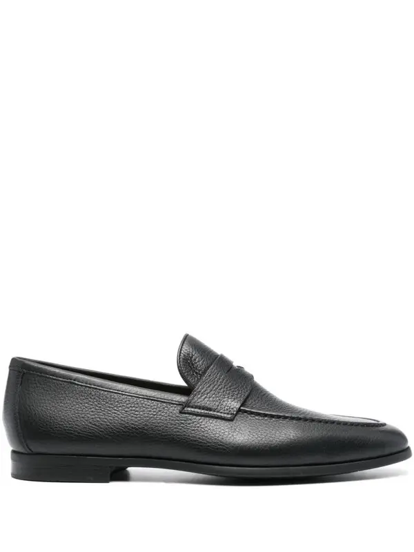 Magnanni Diezma Ii Leather Loafers - Black