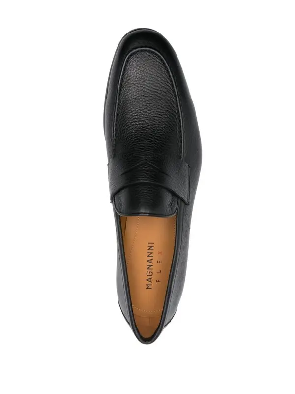 Magnanni Diezma Ii Leather Loafers - Black