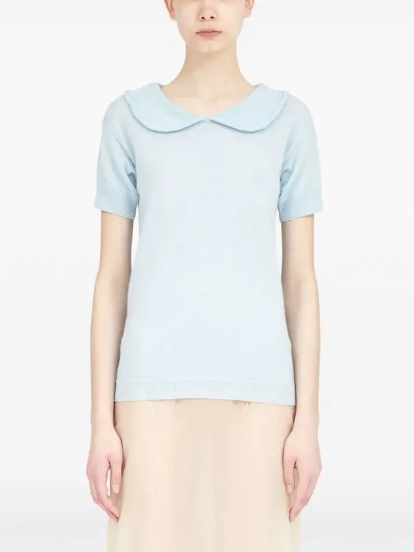 MAISON MARGIELA Wool-cashmere Blend Top