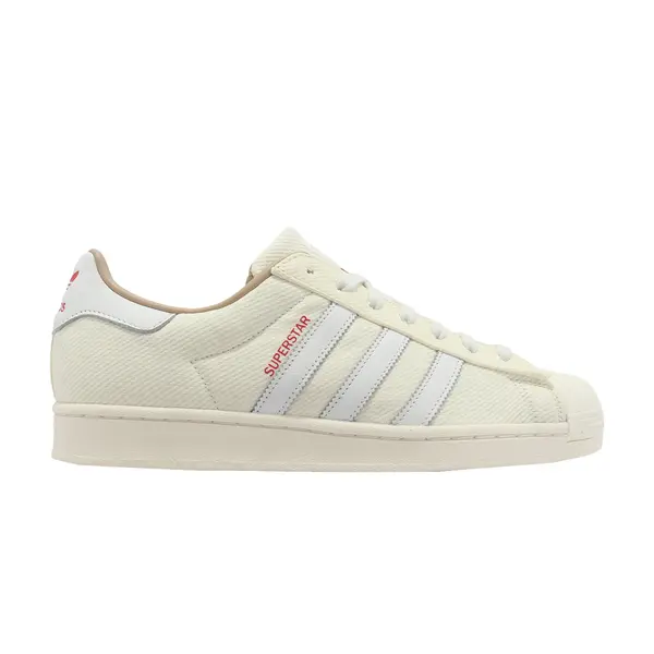 Adidas Superstar Denim Sneakers - Cream