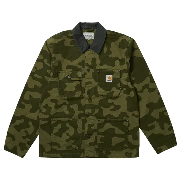 Carhartt Work In Progress X Palace Michigan Camo Coat - Green