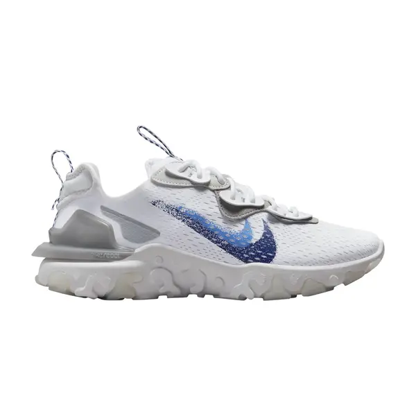 Nike React Vision Spray Paint Swoosh Sneakers - White