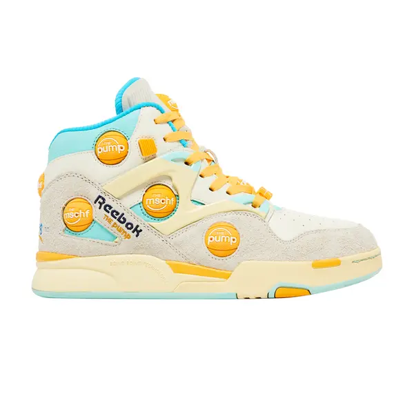 MSCHF X Pump Omni Zone Ix 'sunbleached' Sneakers - Cream