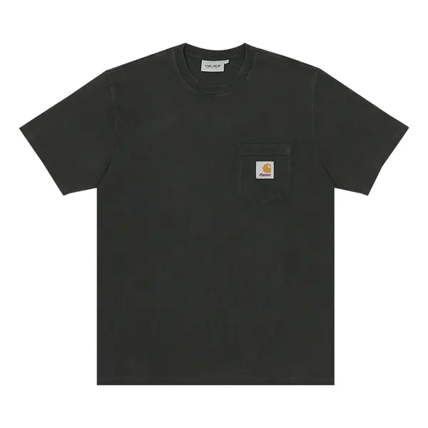 Carhartt Work In Progress X Palace Short-sleeve Pocket T-shirt - Black