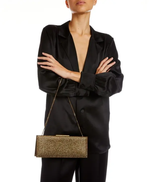 slim fit dress slacks Buy Sienna Velvet Clutch in Black | The Chic Initiative