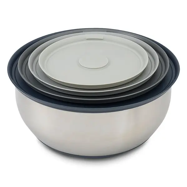 JOSEPH JOSEPH Stainless Steel Nesting Bowl Set - Silver