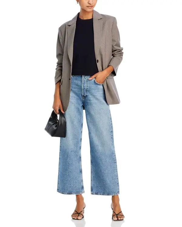 AGOLDE Ren High-rise Wide-leg Jeans - Disclosure
