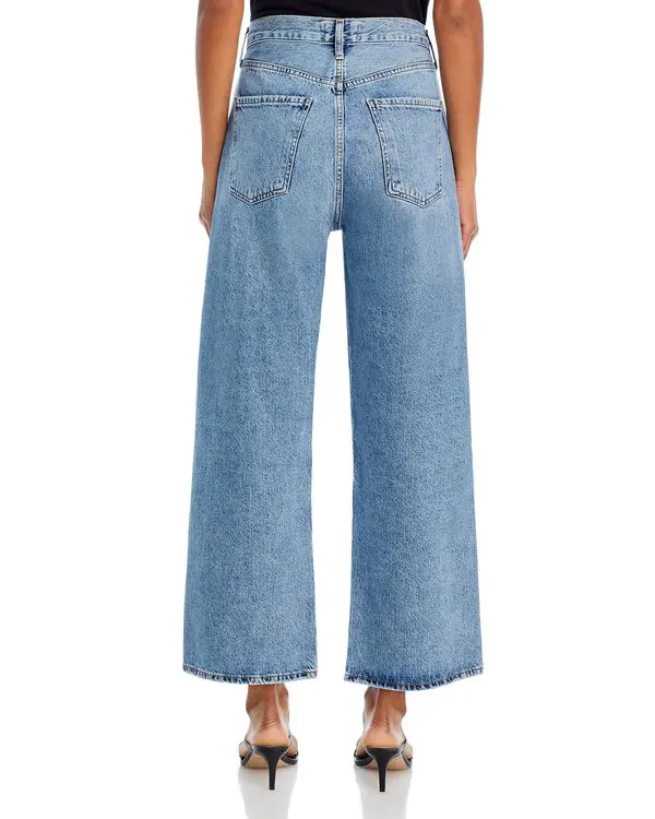 AGOLDE Ren High-rise Wide-leg Jeans - Disclosure