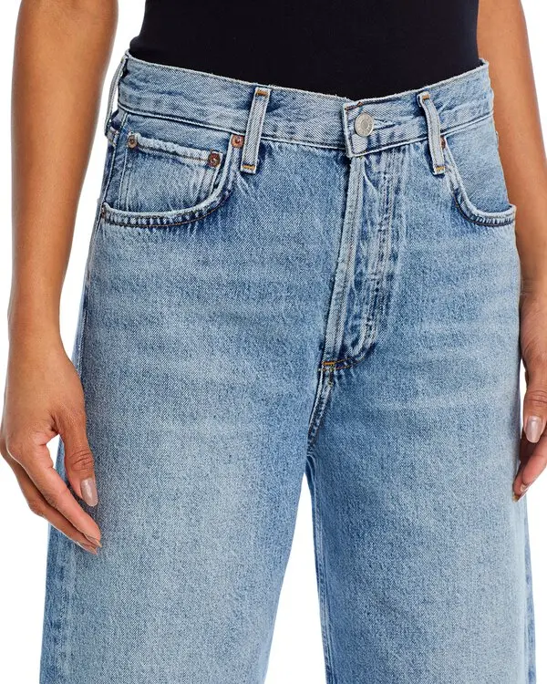 AGOLDE Ren High-rise Wide-leg Jeans - Disclosure