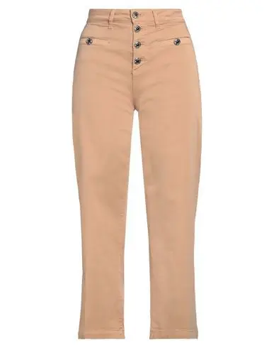 Liu Jo Cotton-elastane Pants - Beige