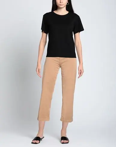 Liu Jo Cotton-elastane Pants - Beige