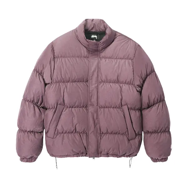 StÜssy Ripstop Down Puffer Jacket - Purple
