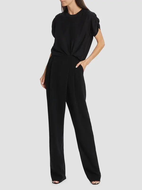 Cinq À Sept Lorainne Silk T-shirt