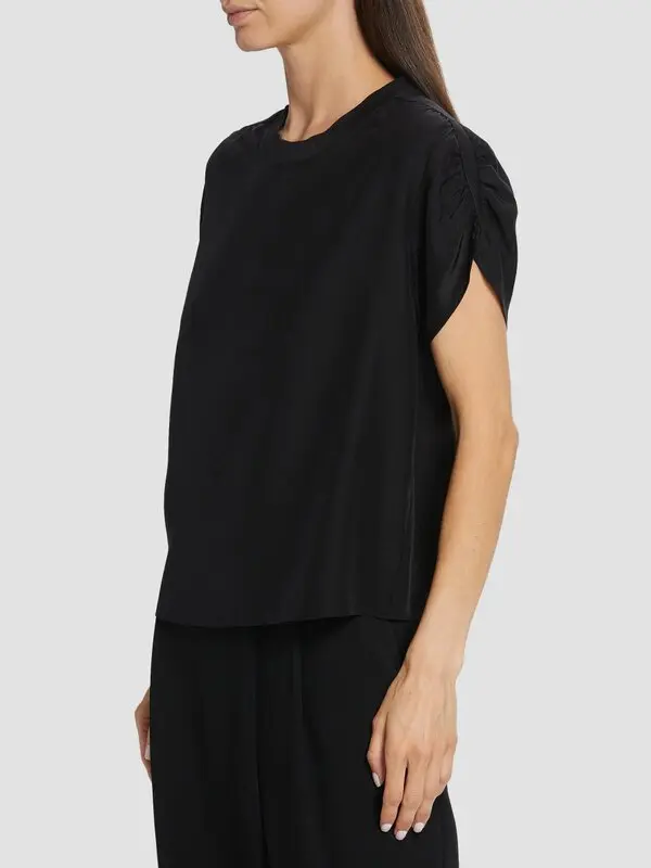 Cinq À Sept Lorainne Silk T-shirt