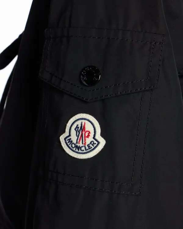 Moncler Leandro Short Parka Jacket - Black
