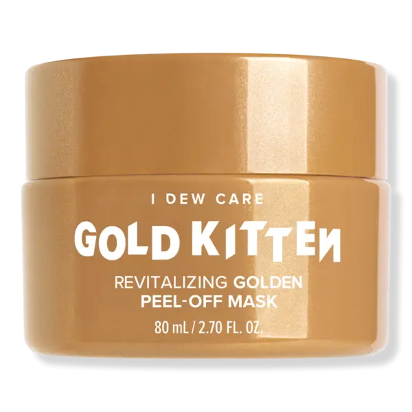 I DEW CARE Gold Kitten Revitalizing Golden Peel-off Mask - One-color