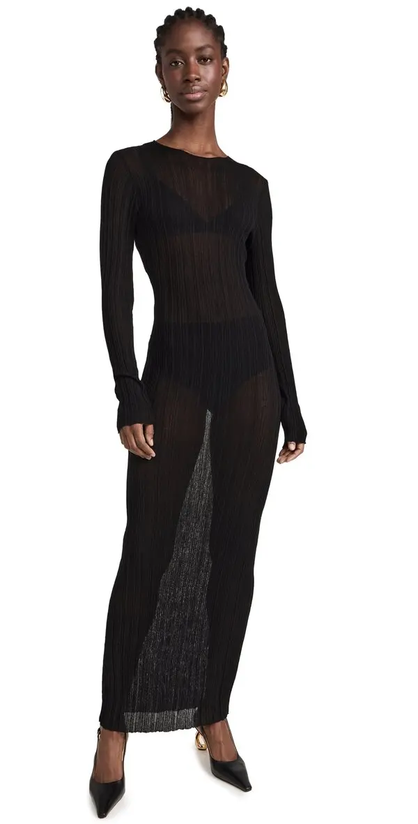 Lioness Prophecy Maxi Dress - Onyx | Editorialist