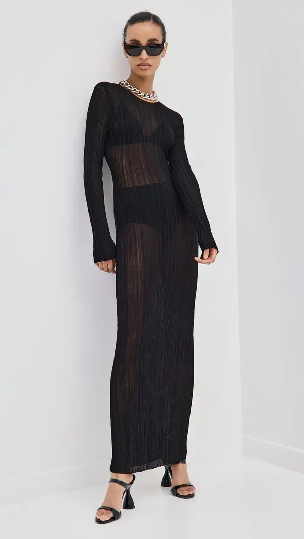 Lioness Prophecy Maxi Dress - Onyx