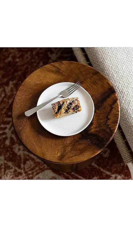 FABLE The Dessert Plates Set Of 4 In White - Speckled White