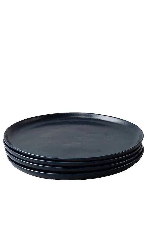 FABLE The Dinner Plates Set Of 4 In Navy - Midnight Blue