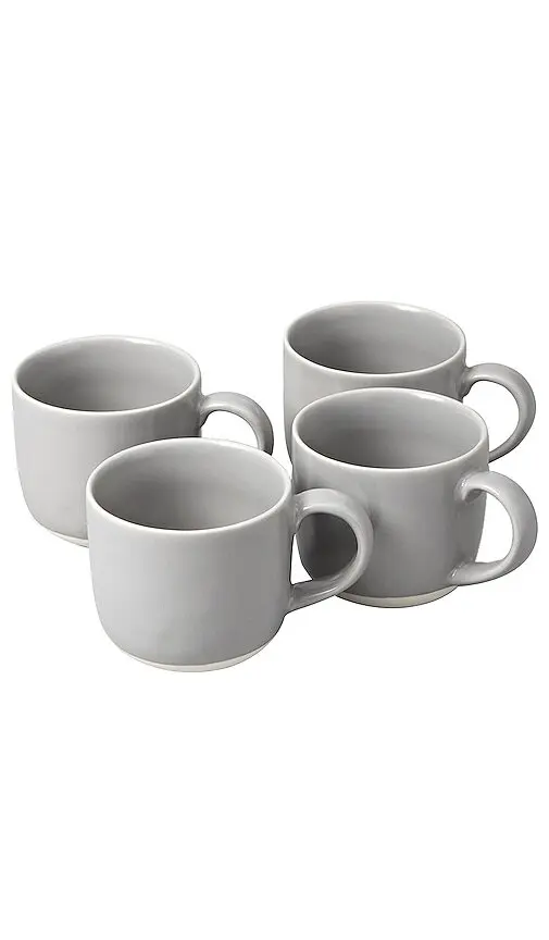 FABLE The Mugs Set Of 4 In Grey - Dove Grey