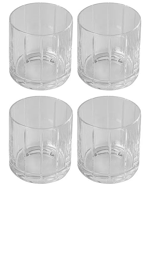 FABLE The Rocks Glasses Set Of 4 In Neutral - N,a