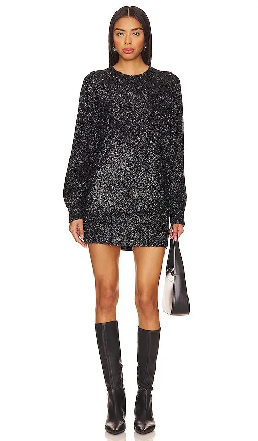 Allsaints Dazzle Jumper Dress In Black - 68% Off | Editorialist