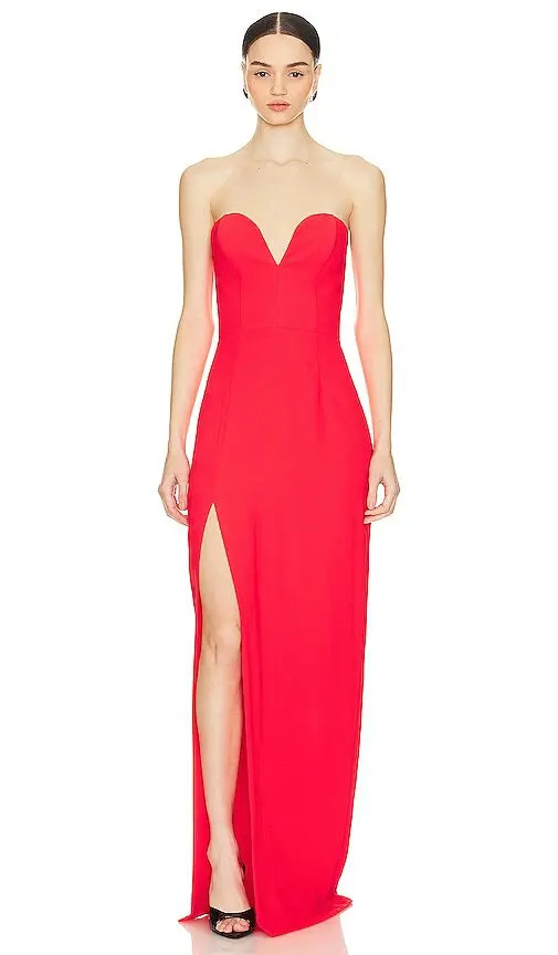 Amanda Uprichard X Cherri Gown - Crimson
