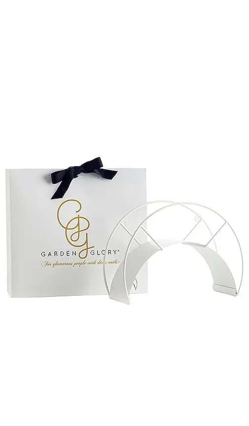 GARDEN GLORY Classic Hose Holder - White Snake