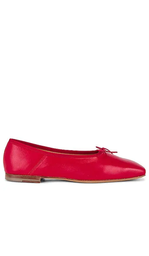MANSUR GAVRIEL Square Toe Ballerina Flat