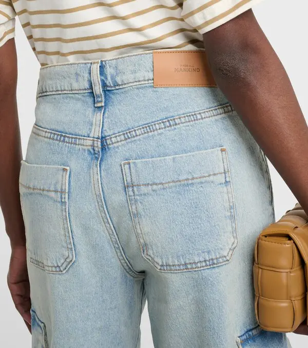 7 For All Mankind Scout Cargo Jeans - Blue